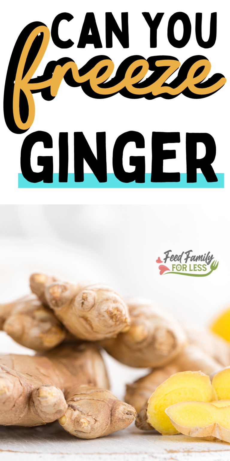 Can You Freeze Ginger Root? | Feed Family For Less
